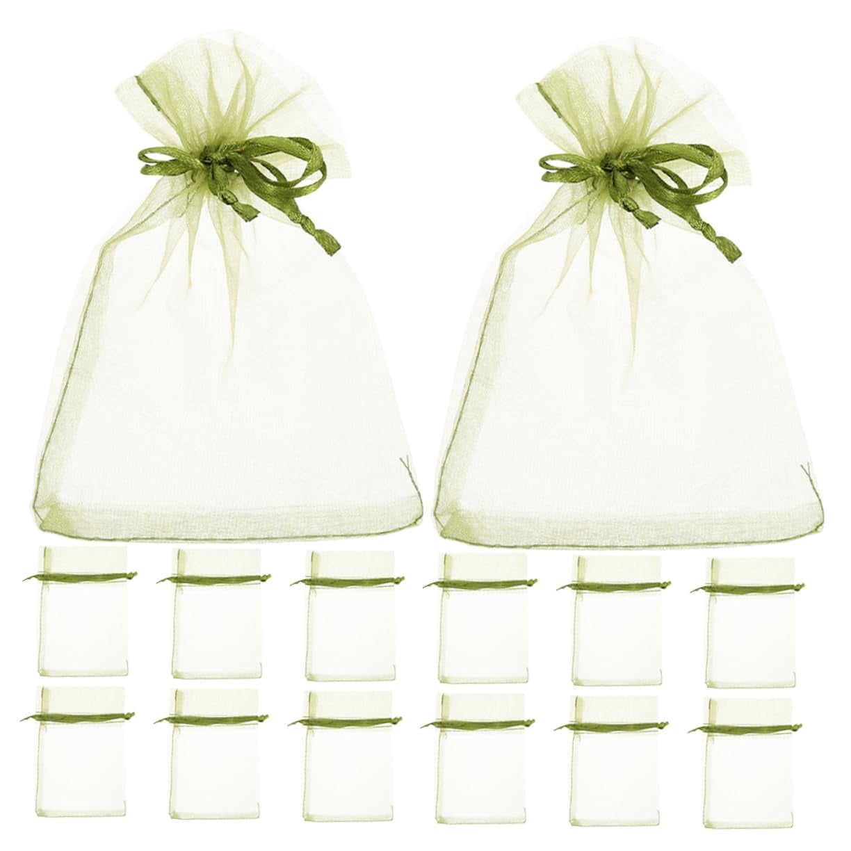 50pcs Fruit Protection Bags Breathable Organza Mesh Netting Bags for ...