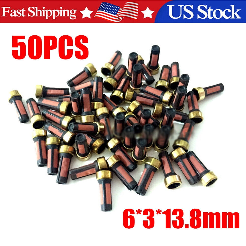 50pcs Fuel Injector Micro Basket Filter Fit For Audi BMW GMC injector ...