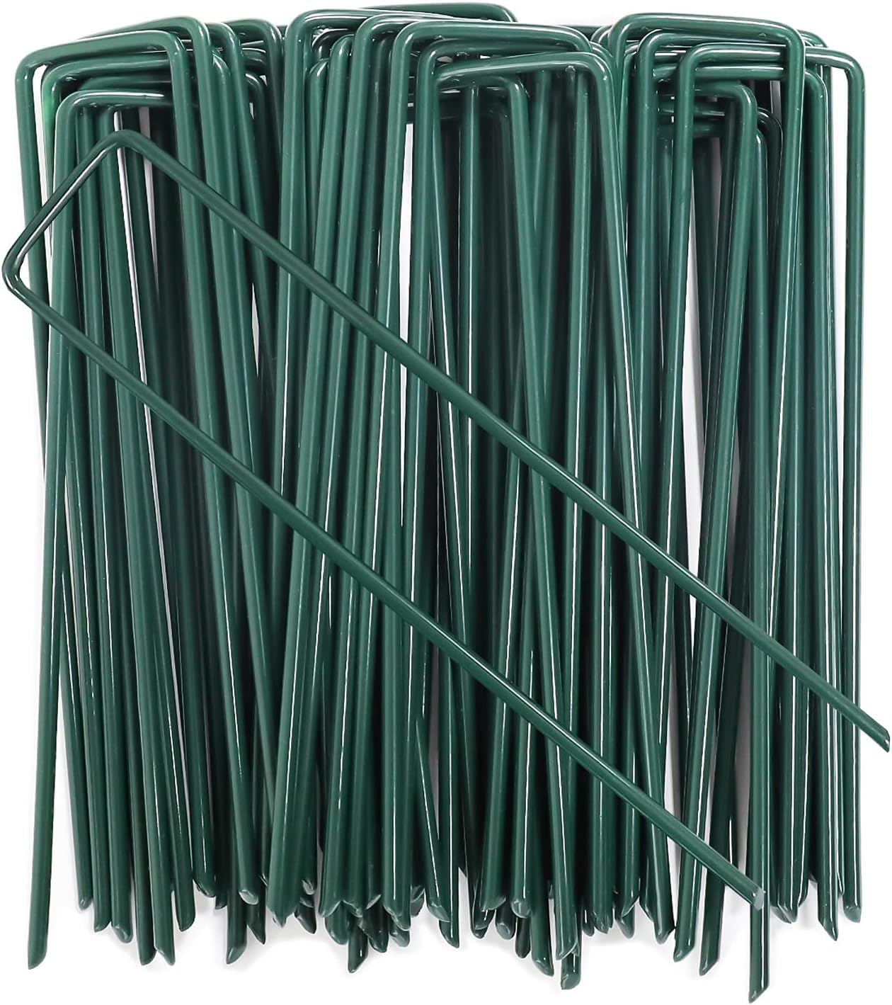 50pcs Garden and Lawn Fixing Stakes U-Shaped Staple for Anti-Weed ...
