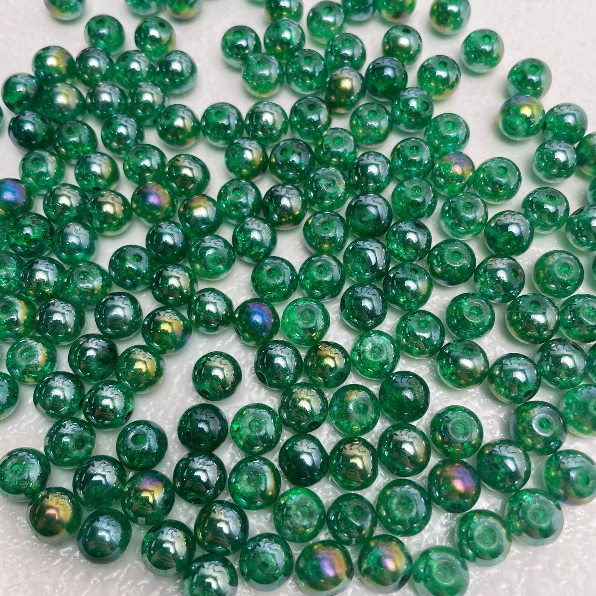 50pcs Glass Beads Vase Filler Indoor Plants Glass Beads Decor Aquarium ...