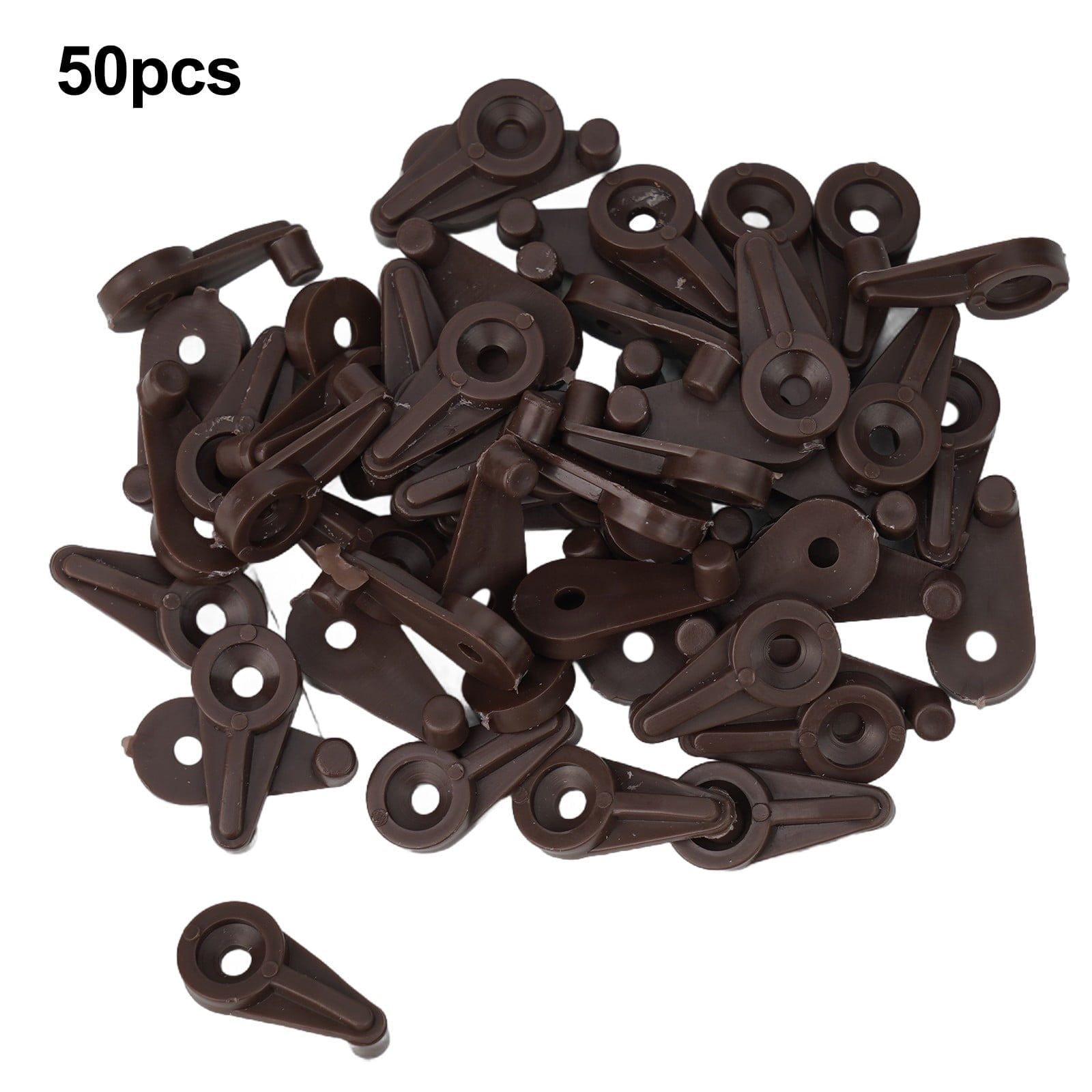 50pcs Glass Door Retainer Clips Simplify Glass Doors Retainer Clips Kit Lightweight Metal Screws ...