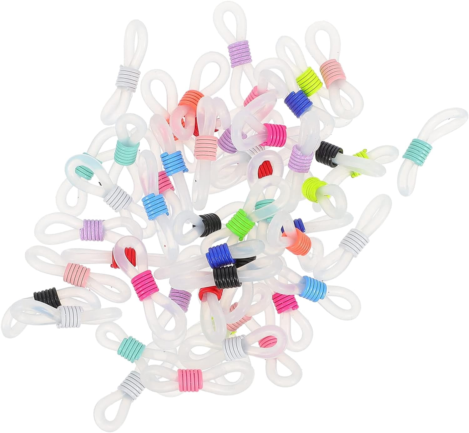 50pcs Glasses Clasp Eyeglass Holder Necklace Eyewear Chain Connectors ...
