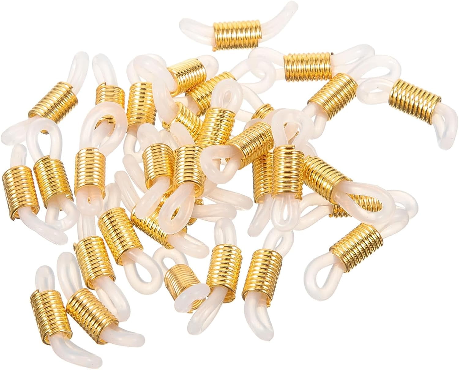 50pcs Goldendoodle Accessories Gold Glasses Chain Beaded Glasses Chain ...