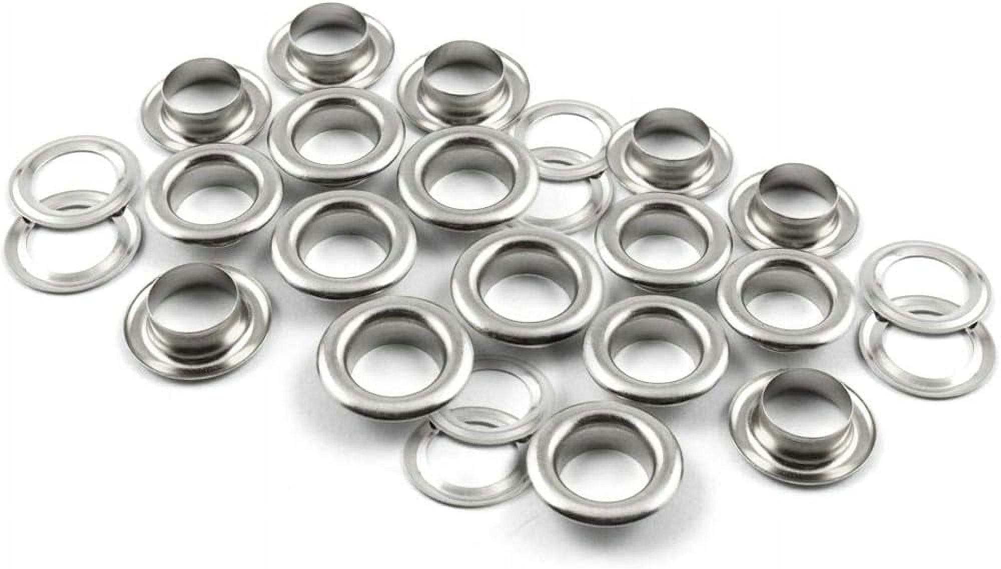50pcs Grommets 1 Inch (25mm) Washers and Grommets Kit for Grommet Tool ...