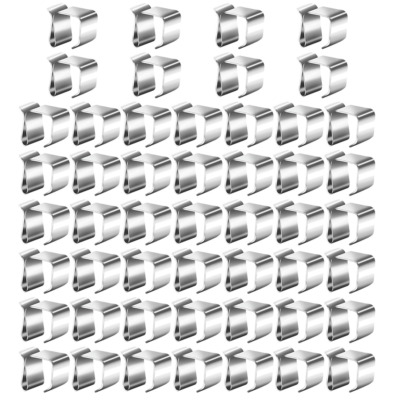 50pcs Gutter Hooks Led Light Holder Christmas Lights Clips Outdoor