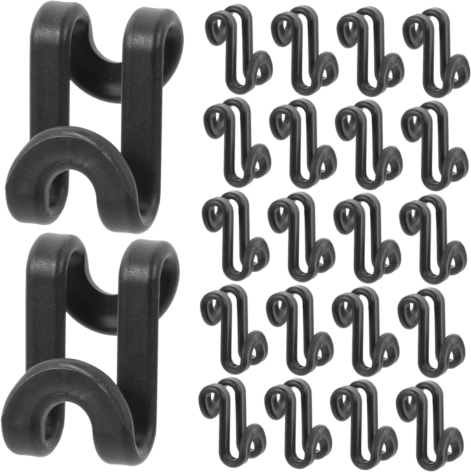 50pcs Hanger Link Hook Hooks for Keys Pant Hooks for Closet ...