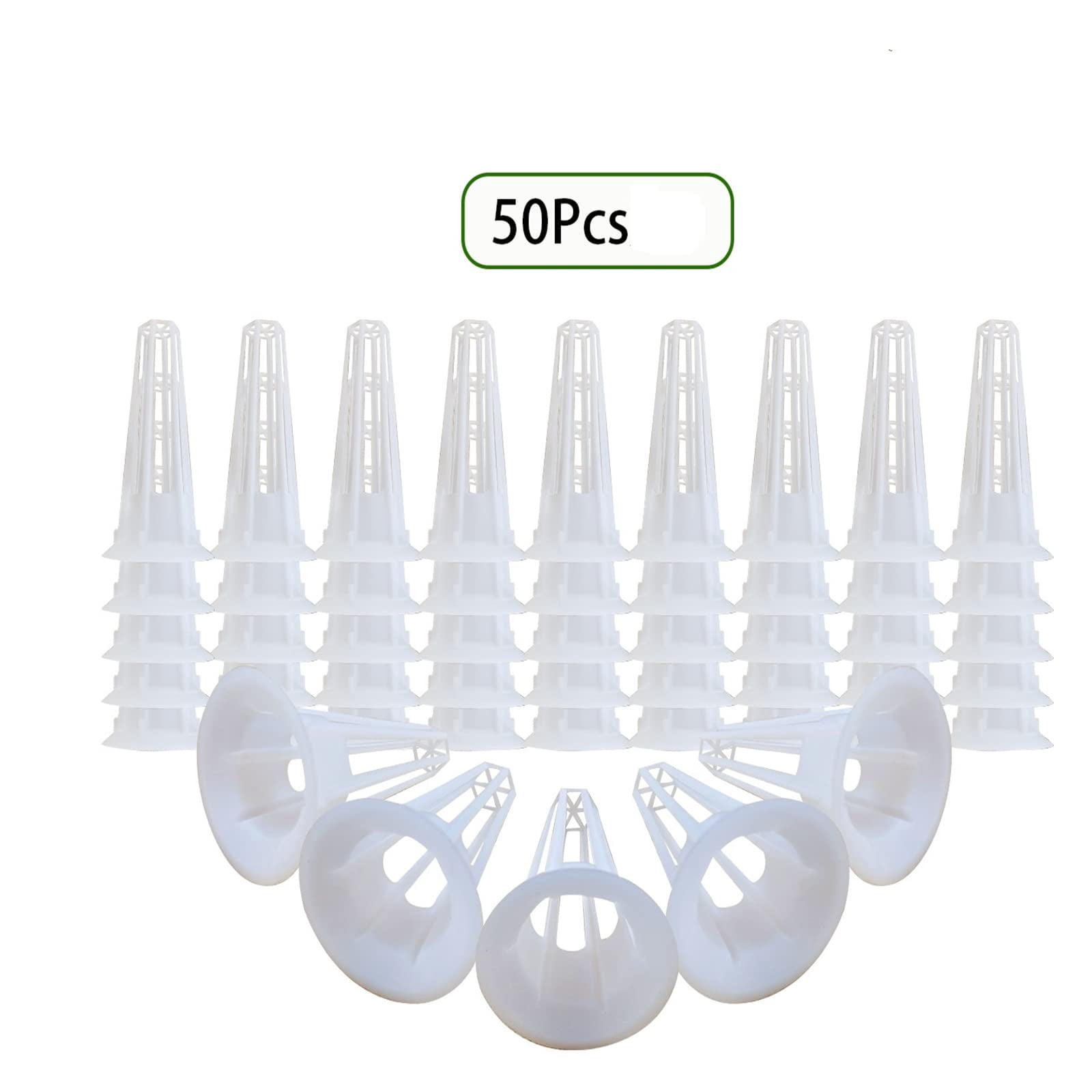 50pcs Hydroponic Growing Kit Replacement Petal Shaped Grow Basket ...