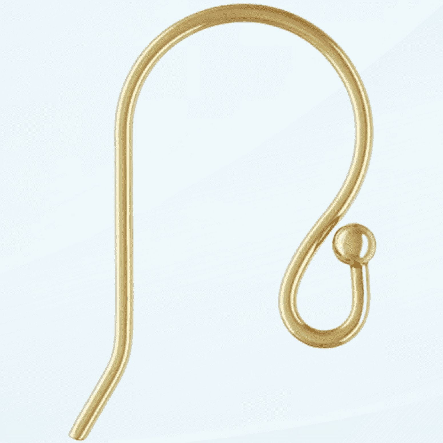 50pcs Hypoallergenic Strong Ball Dot French Earring Hooks 20mm Dangle ...