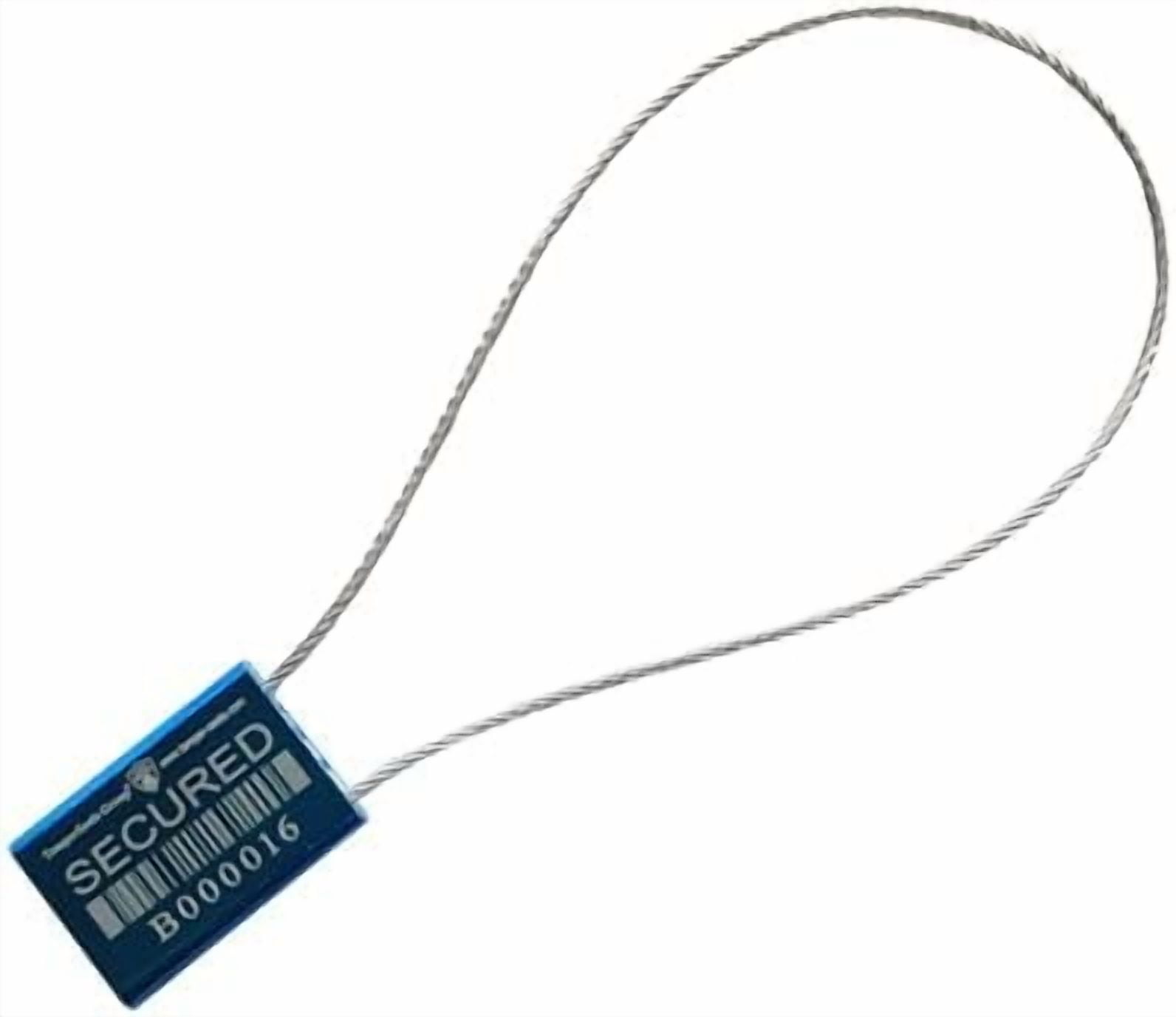 - 50pcs ISO 17712 and C-TPAT Certified Barcoding Security Cable Seals for Container, Truck ...