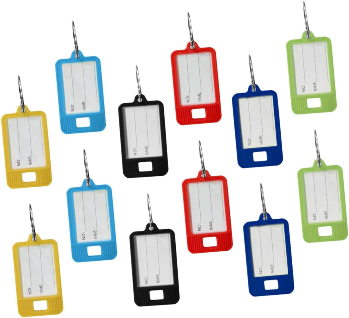 50pcs Key Tag Paper Key Tags Blank Tags Kraft Paper Tags Travel Key Tag ...