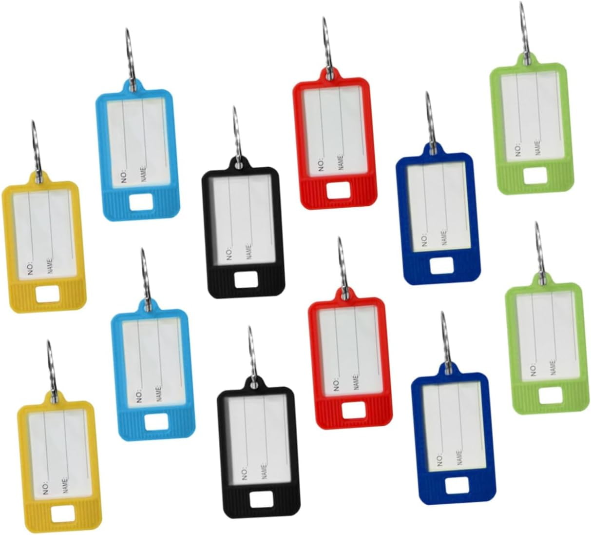 50pcs Key Tag Paper Key Tags Blank Tags Kraft Paper Tags Travel Key Tag ...