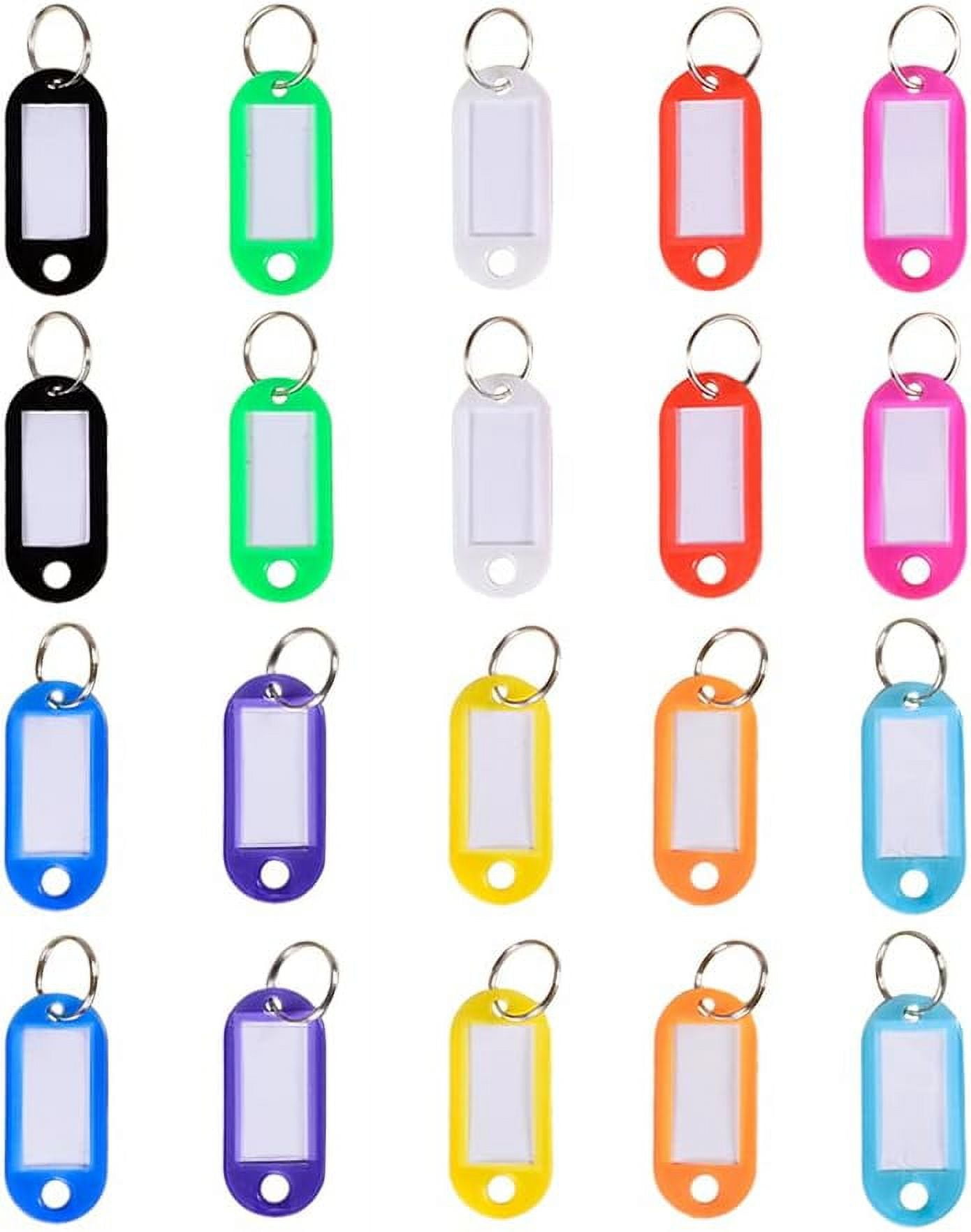 50pcs Key Tags Key ID Label Keys Classification Tags Key Chain Label ...