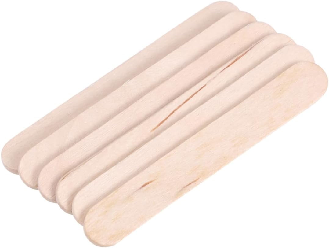 50pcs Kids Labels Popsicle Sticks for Crafts Large Popsicle Sticks Wood ...