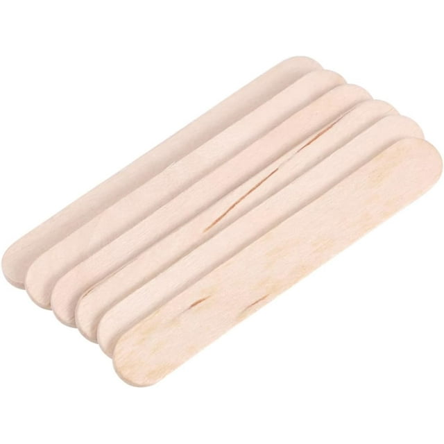 50pcs Kids Labels Popsicle Sticks for Crafts Large Popsicle Sticks Wood ...