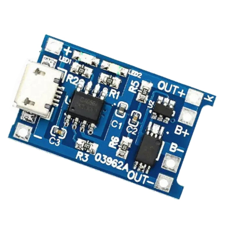 50pcs/Lot MICRO-Type USB Interface 5V 1A Li-Ion Battery Charging Board ...