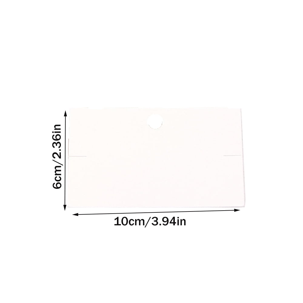 50pcs/Lot Paper Bracelets Display Cards For DIY Necklace Gifts Storage ...