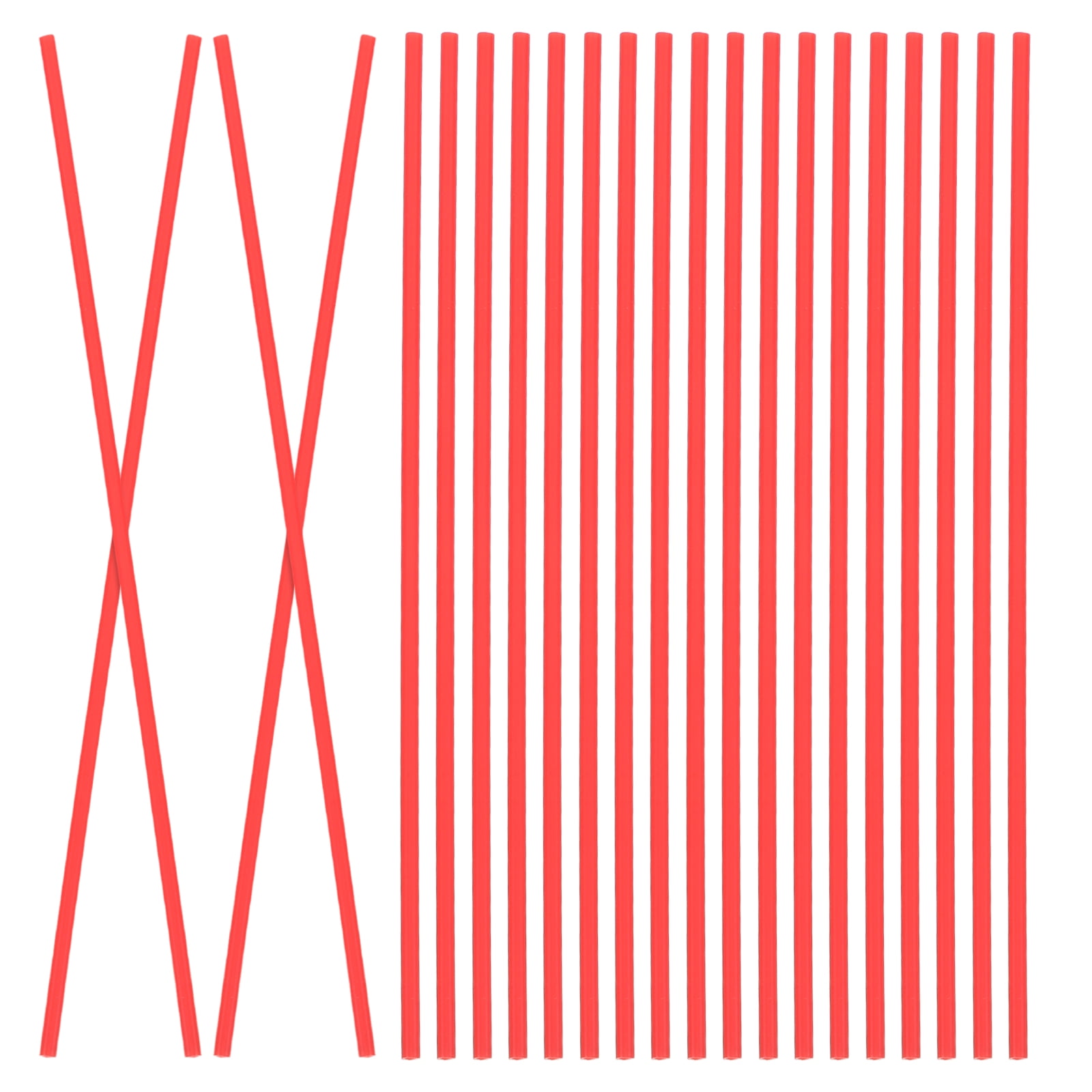 50pcs Red Tube Pump Nozzle Applicator Pipes Spray Holder Extension ...