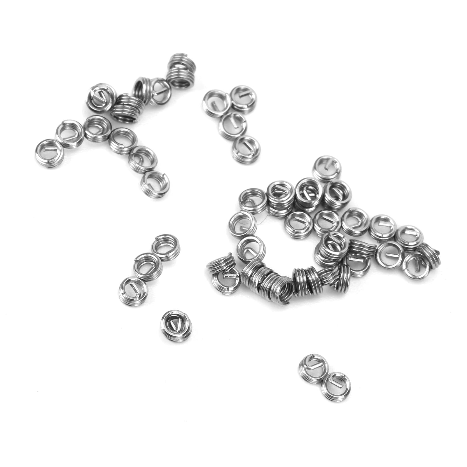 50pcs M1.6x0.35 Stainless Steel Wire Thread Inserts for Repair and ...