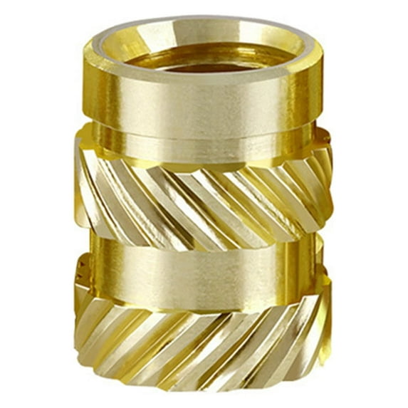50pcs M3 Brass Hot Melt Inset Molding Nuts Copper M4 M5 Thread Inserts ...
