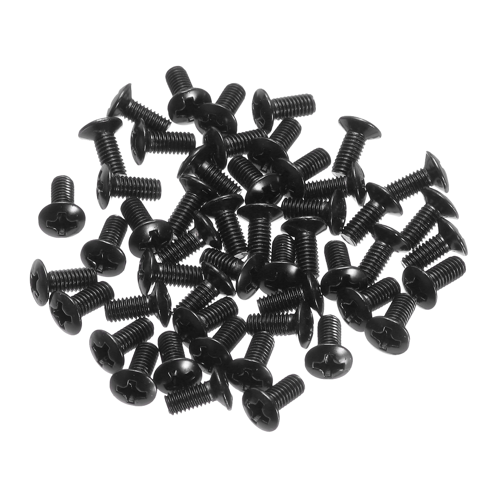 50pcs M3 Electric Guitar Screws Bass Pickguard Screw Scratch Plate ...