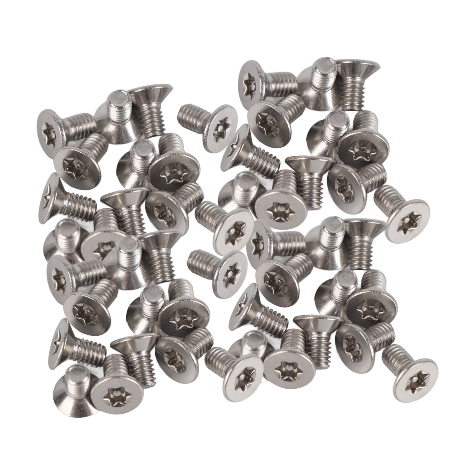 50pcs M4 Stainless Steel SS304 Flat Head Star Drive Machine Screws ...