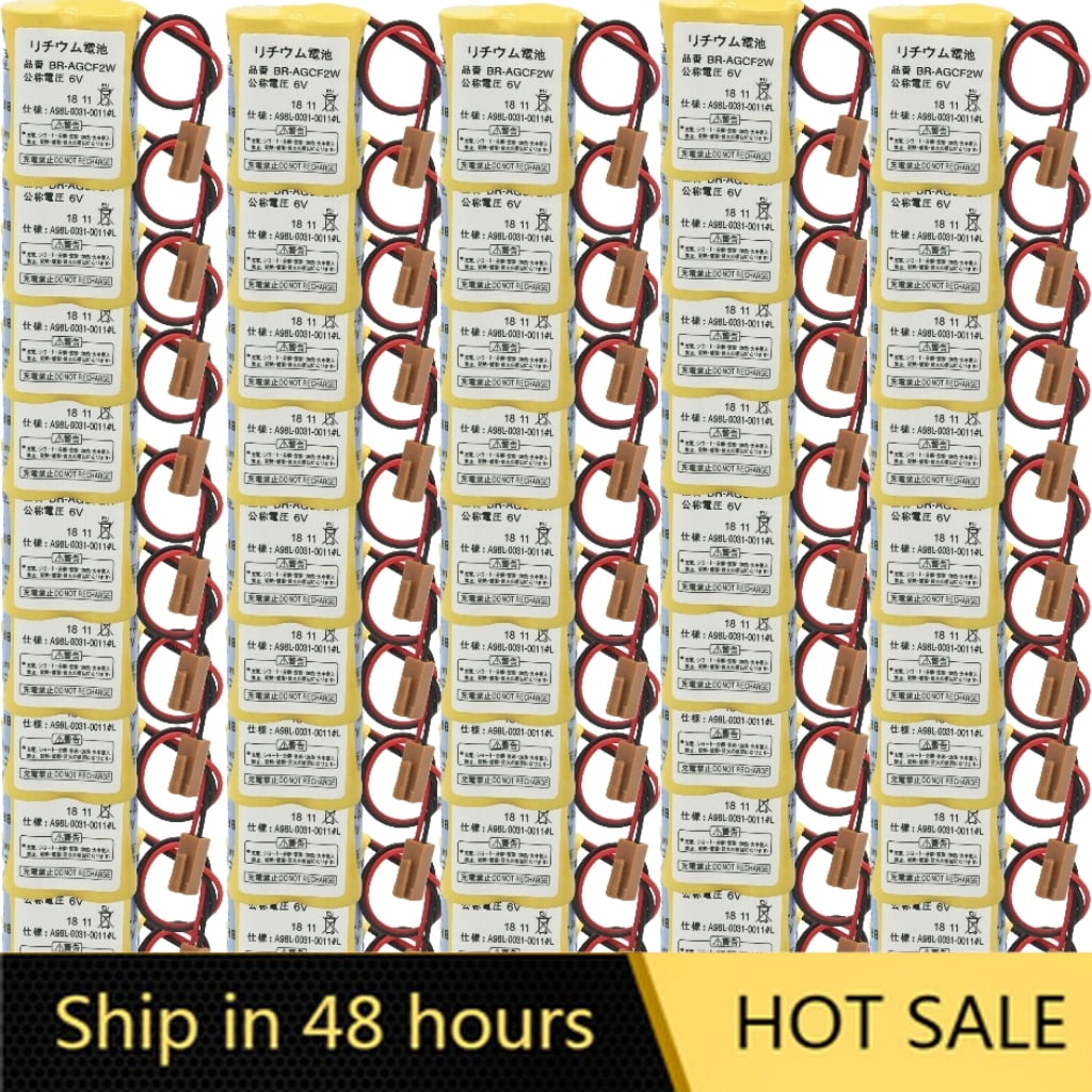 50pcs MR-J3BAT PLC Battery 3.6V 2000mAh for Mitsubishi MELSERVO MR-J3 ...