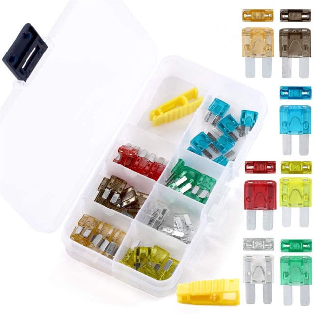 50pcs Micro II 2 Blade Fuse Auto Car Truck Assortment Fit Ford Dodge ...