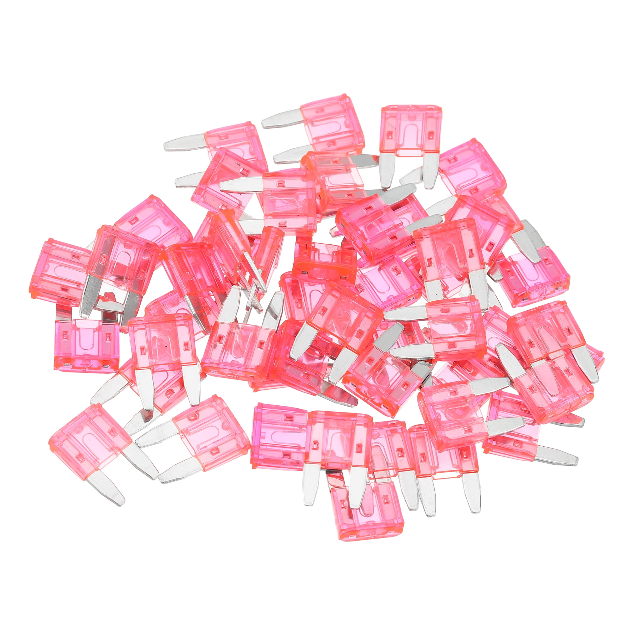 50pcs Mini 4AMP APM/ATM Universal Car Fuse Blade Style Fuses Short ...