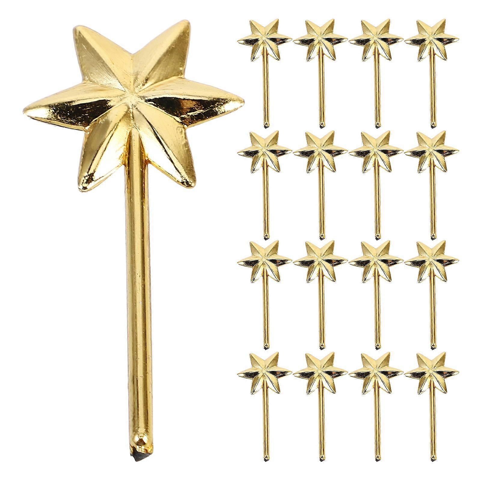 50pcs Mini Hexagram-Shaped Wand For Kids Crafts Hexagram Wands Diy Wand ...