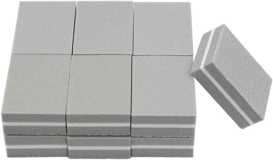 50pcs Mini Nail Sponge Nail File Buffer Block Buffing Sanding ...