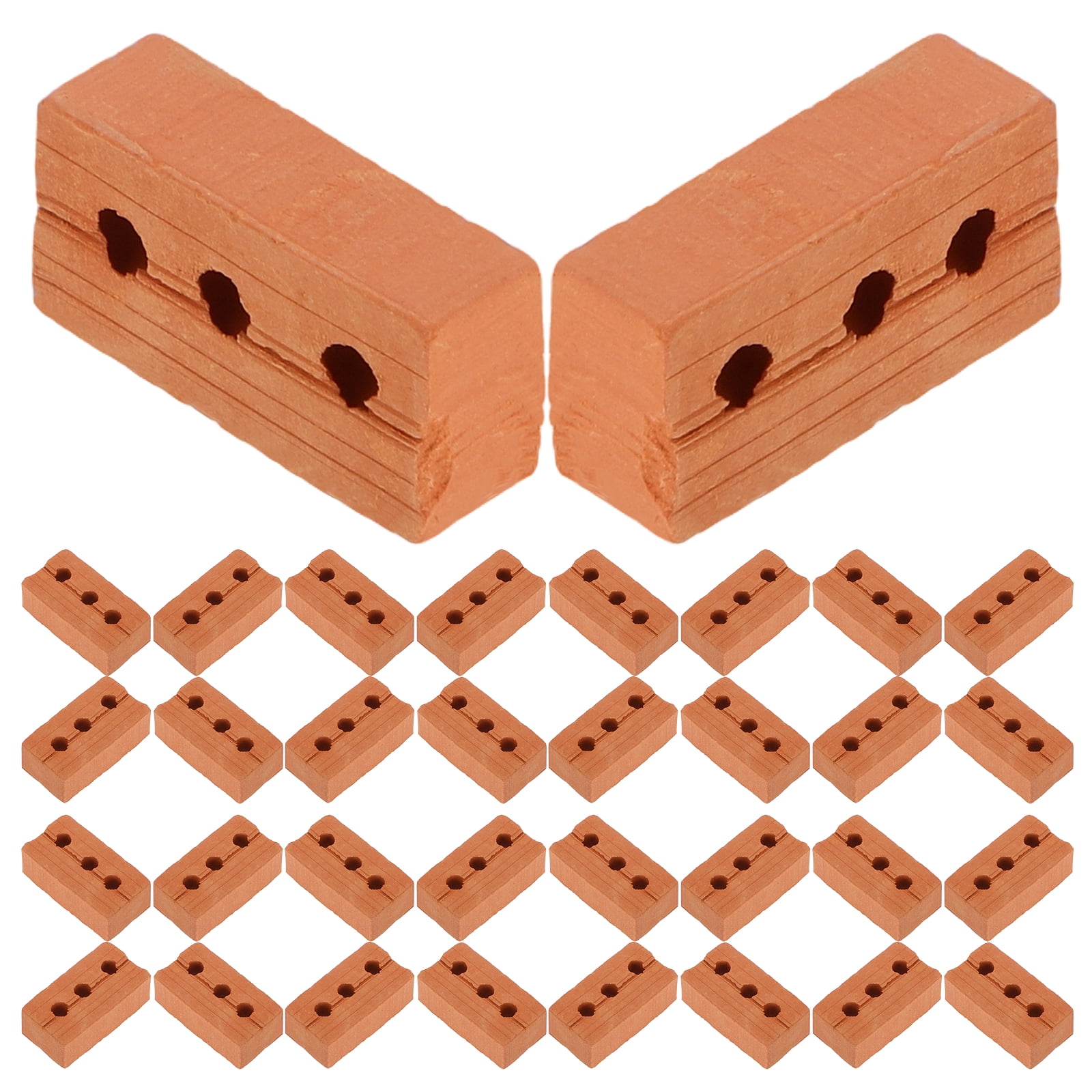 50pcs Miniature Brick Models Tiny Bricks Diorama Materials Simulation ...