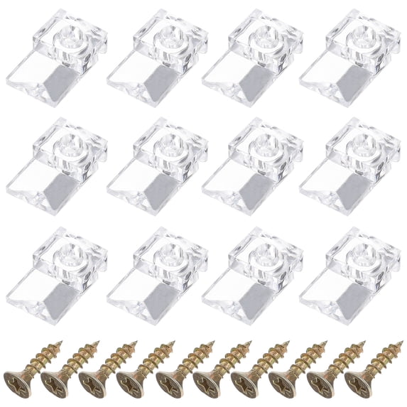 50pcs Mirror Clip Glass Support Clamp Bracket Glass Panel Retaining ...