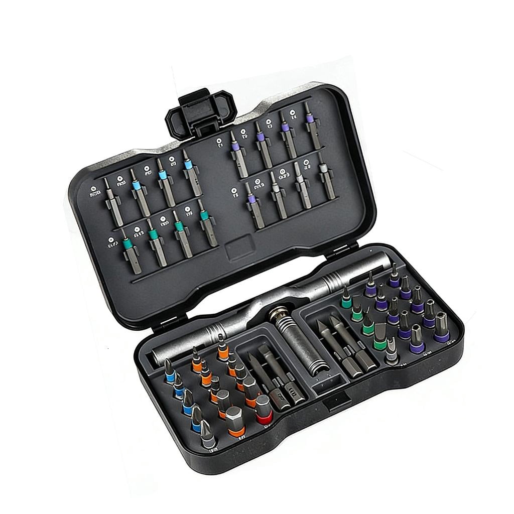 50pcs Mixture Steel Screwdriver Set with Tall Moment Handle Plan for 80 ...
