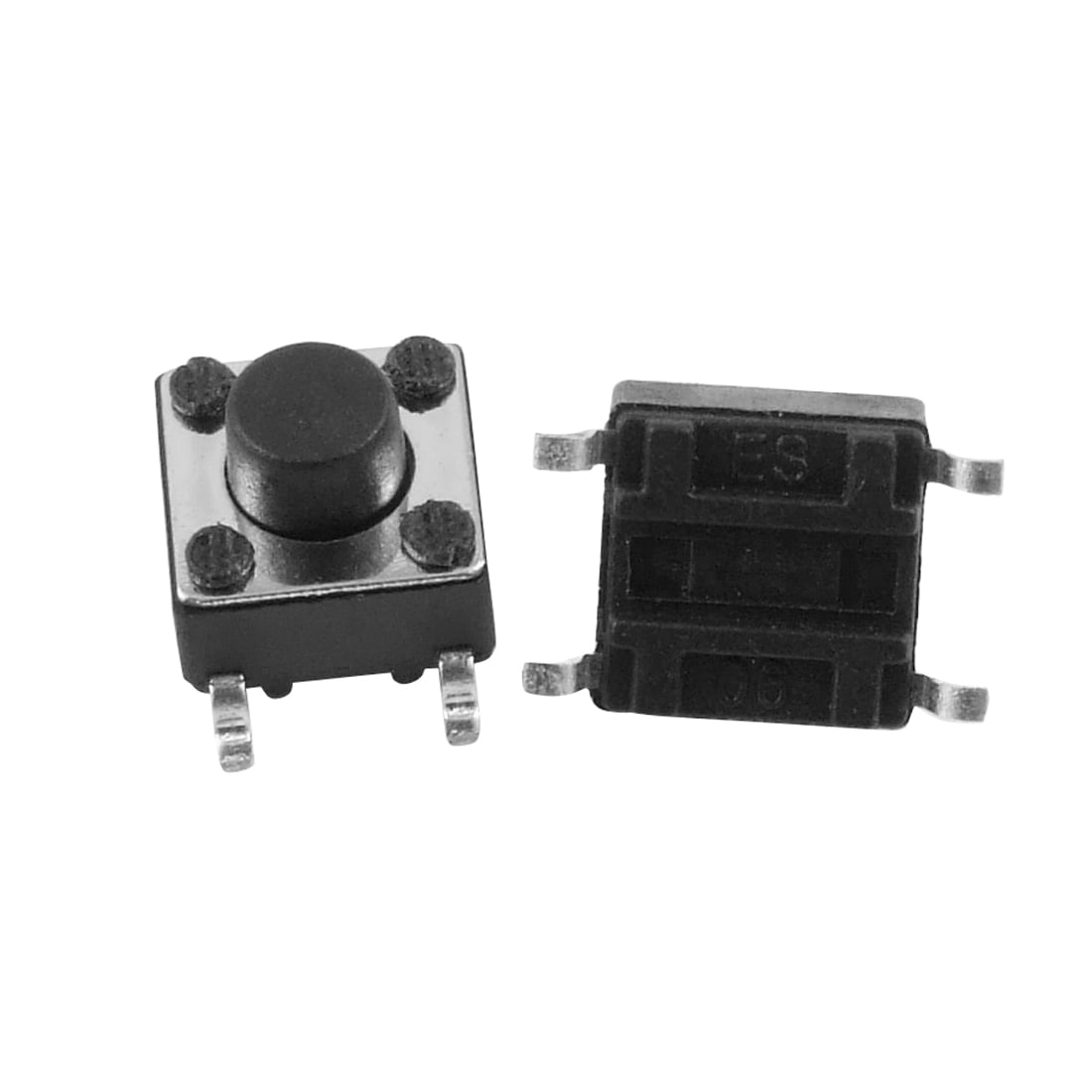 50pcs Momentary Tact Tactile Push Button Switch SMT PCB 4 Pin 6x6x5.5mm ...