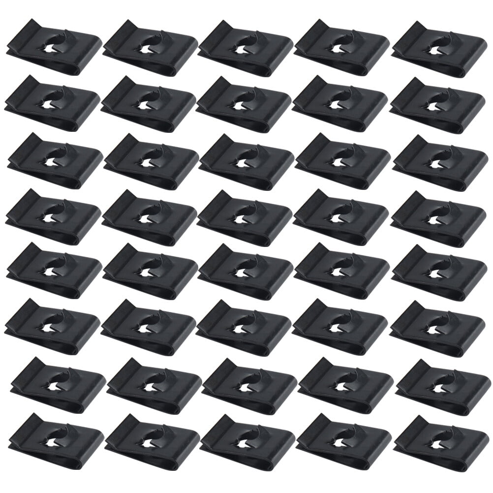 50pcs Motorcycle Fairing Bodywork Panel No.14 Manganese Steel U Clips ...
