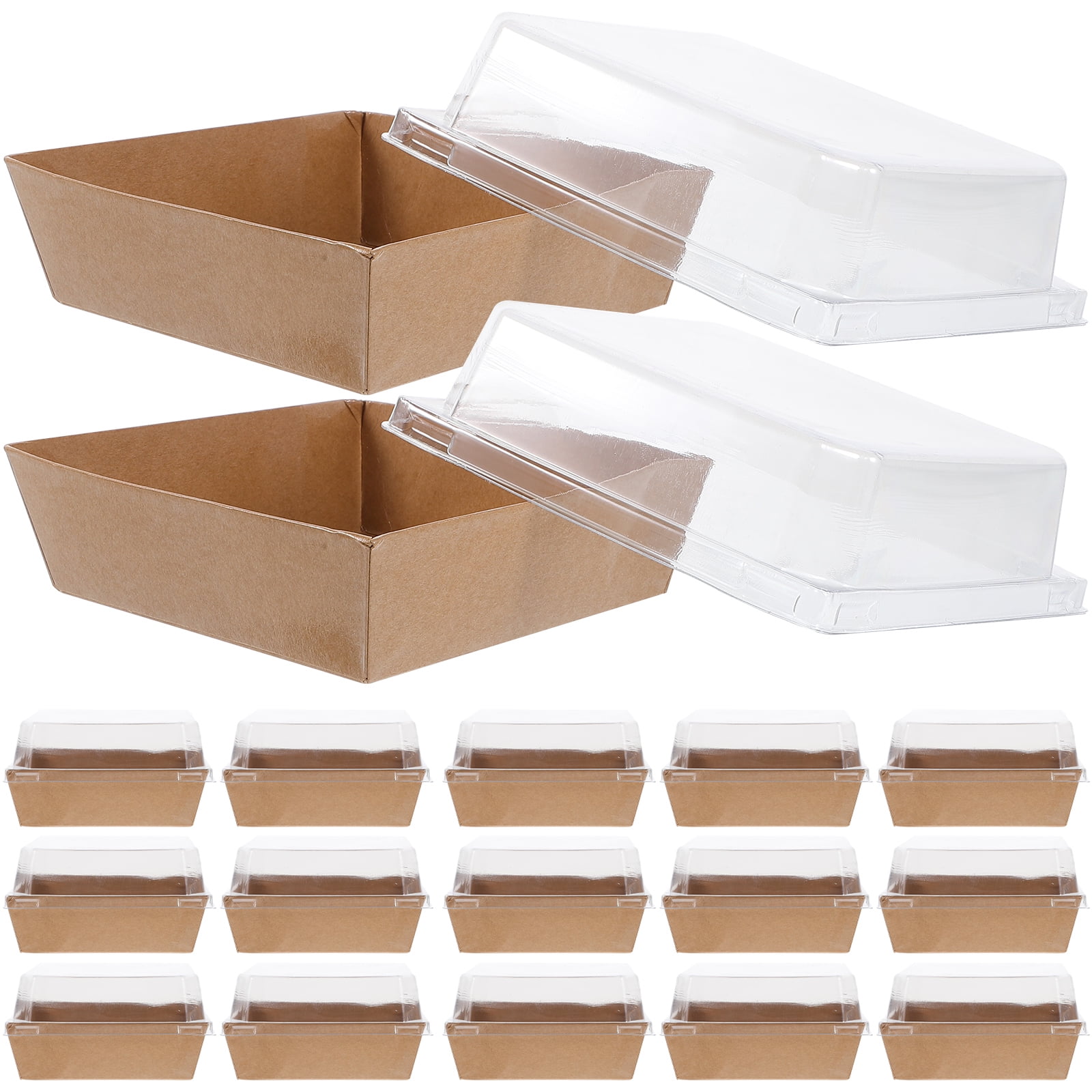 Raindrops 50 Assorted Color Mousse Boxes Paper Sandwich Packaging ...