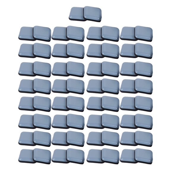 50pcs Multipurpose Adhesive Furniture Leg Pad Teflons ABS Materials for ...