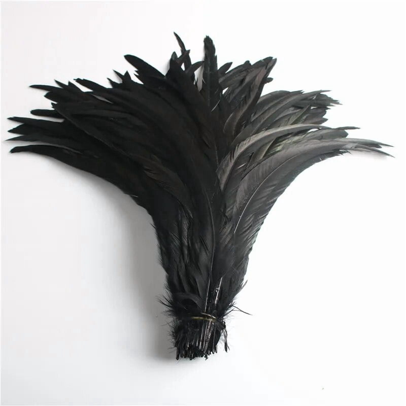 50pcs Natural Chick Tail Feathers 25-40cm / 10-16inch Clothing ...