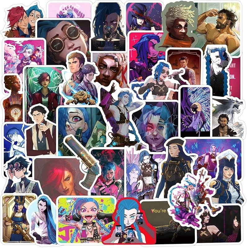 50pcs Ne Zha 2 Stickers for Kids Teens Adults Vinyl Waterproof Anime Mo ...
