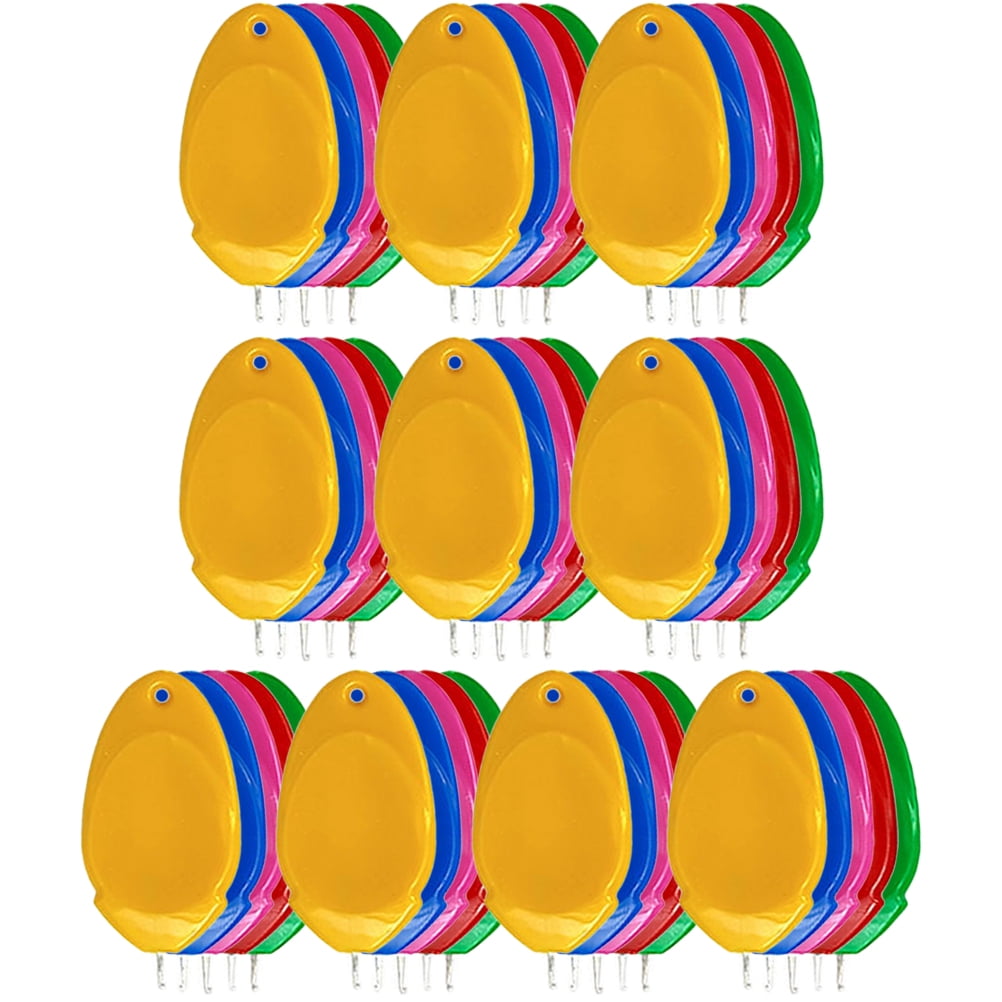 Stitch Bow 50Pcs Silver Needle Threaders Stitch Tools Wire Leader ...