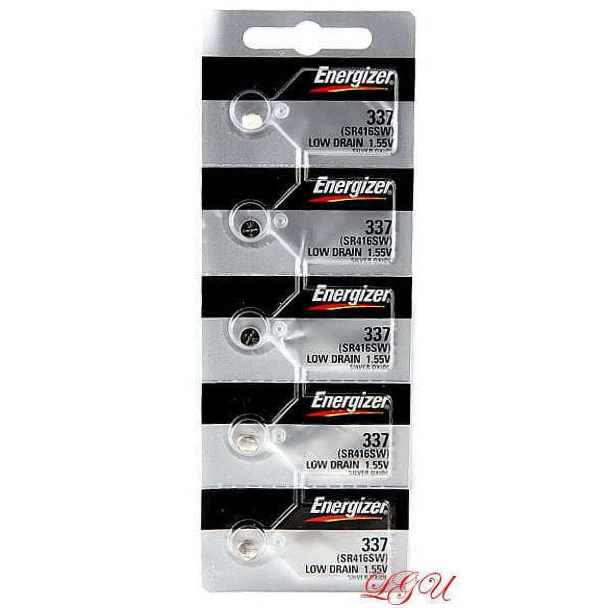 50pcs. New Energizer Watch Batteries SR416SW-337 1.55V - Walmart ...