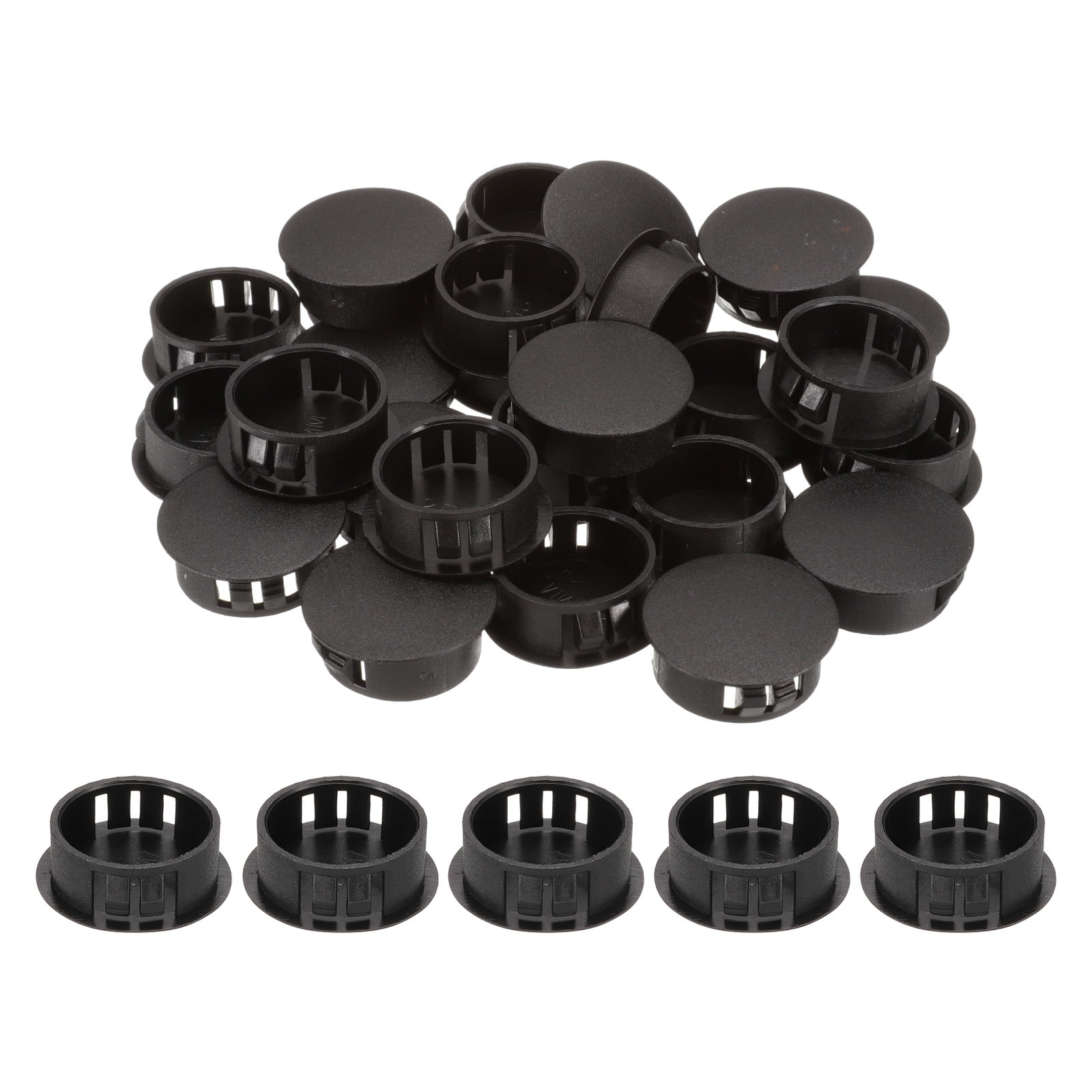 50pcs Nylon Plastic Hole Plugs, 1"(25mm) Round Drill Screw Hole Plugs ...