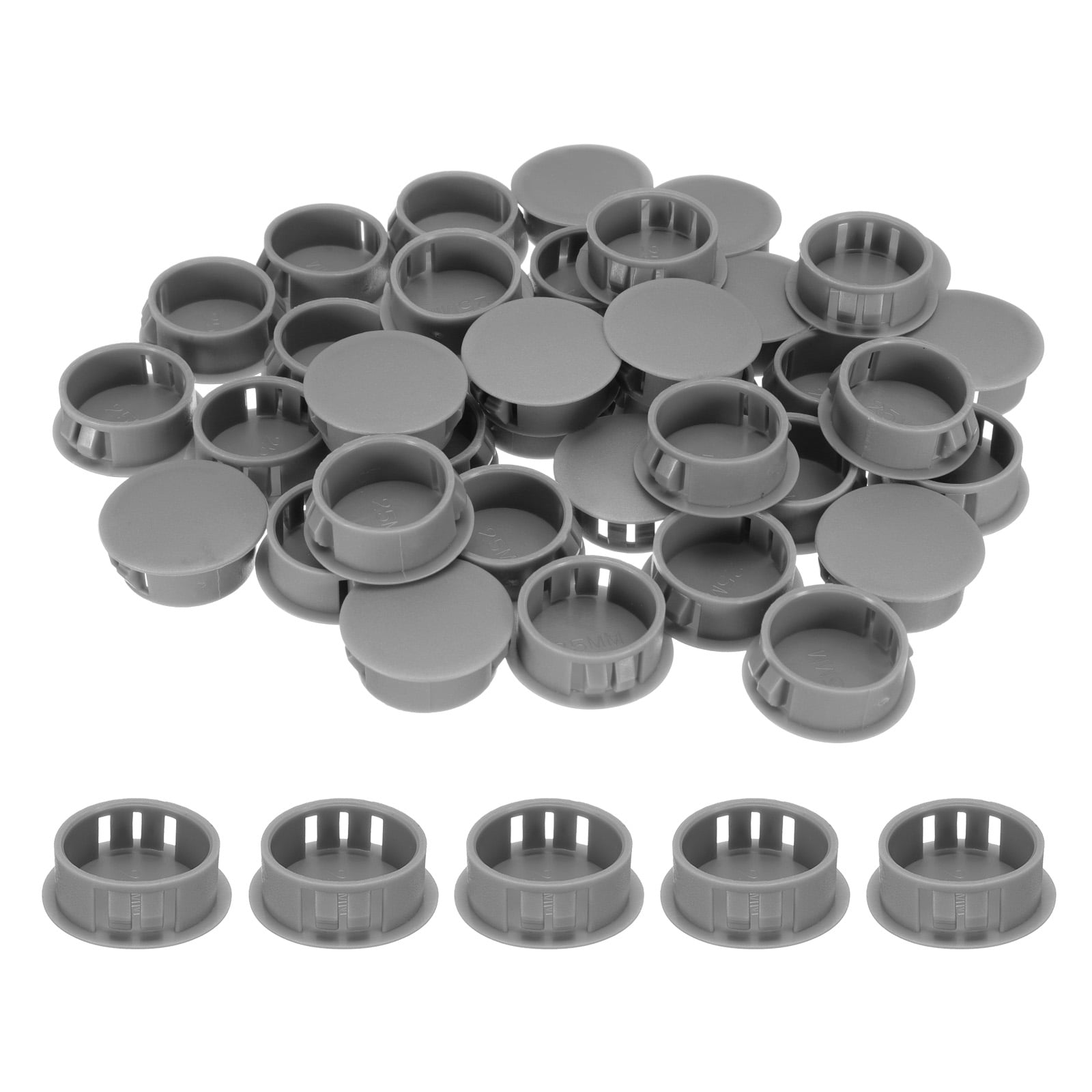 50pcs Nylon Plastic Hole Plugs, 1"(25mm) Round Drill Screw Hole Plugs ...