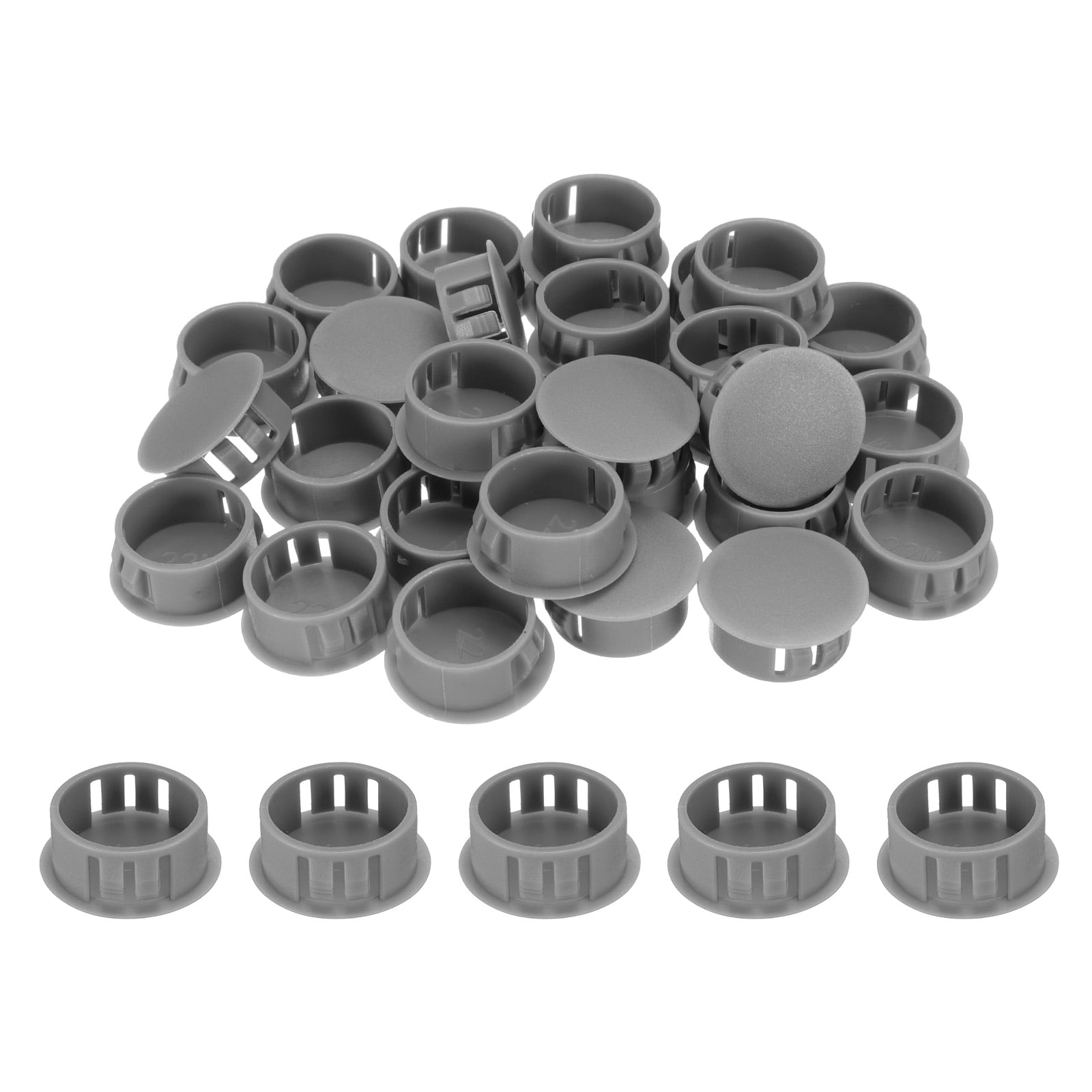 50pcs Nylon Plastic Hole Plugs, 8/9"(22mm) Round Drill Screw Hole Plugs ...
