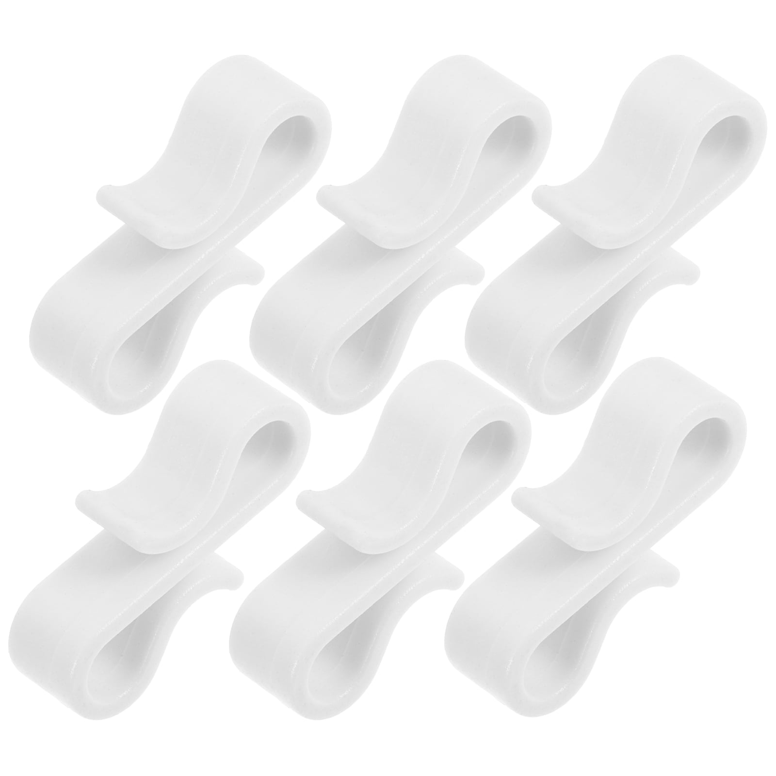 50pcs Outdoor Gutter Hooks for Christmas Lights Weatherproof S Shaped ...