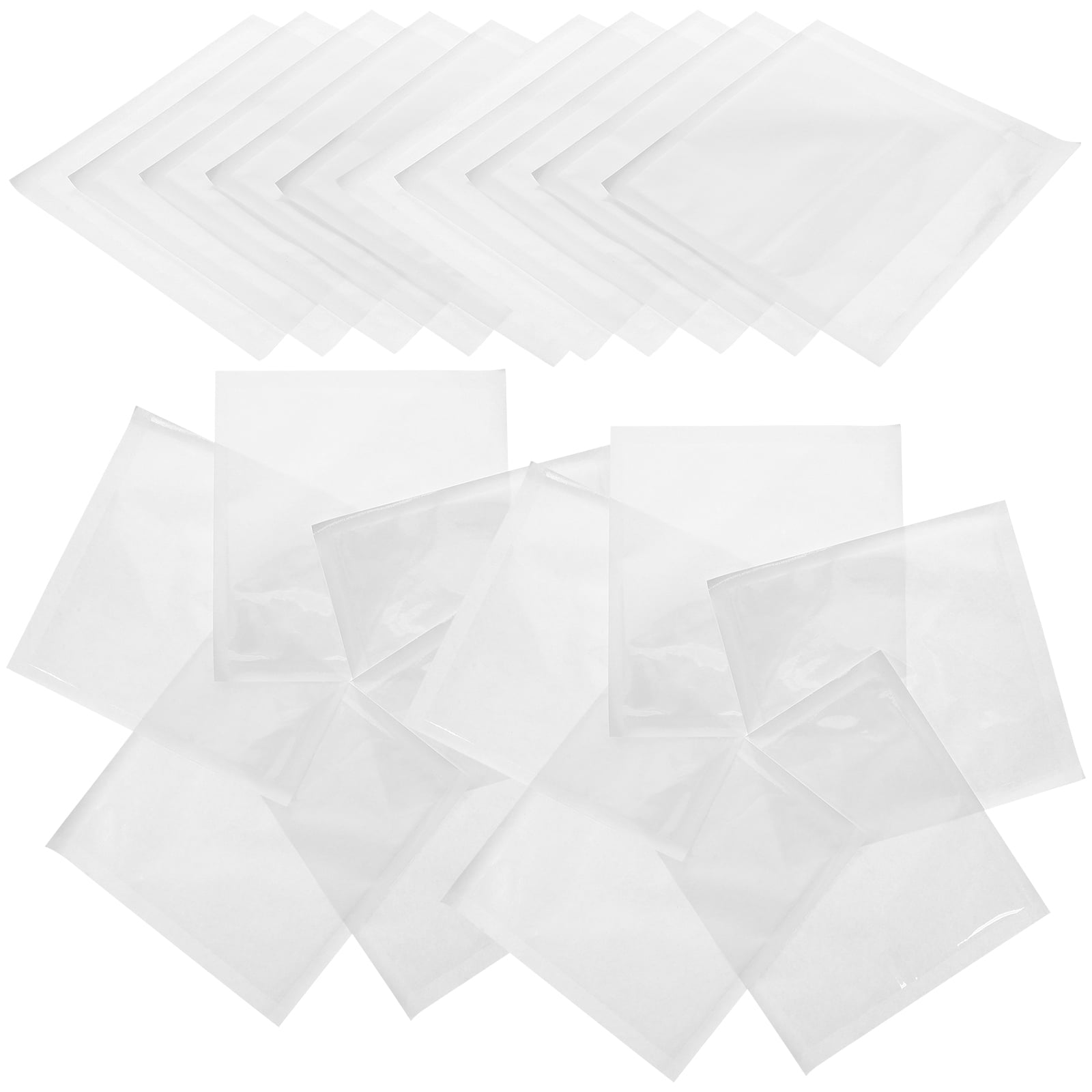 50pcs Paper Bread Bags Front Window Toast Pouches Bread Doughnut Paper ...