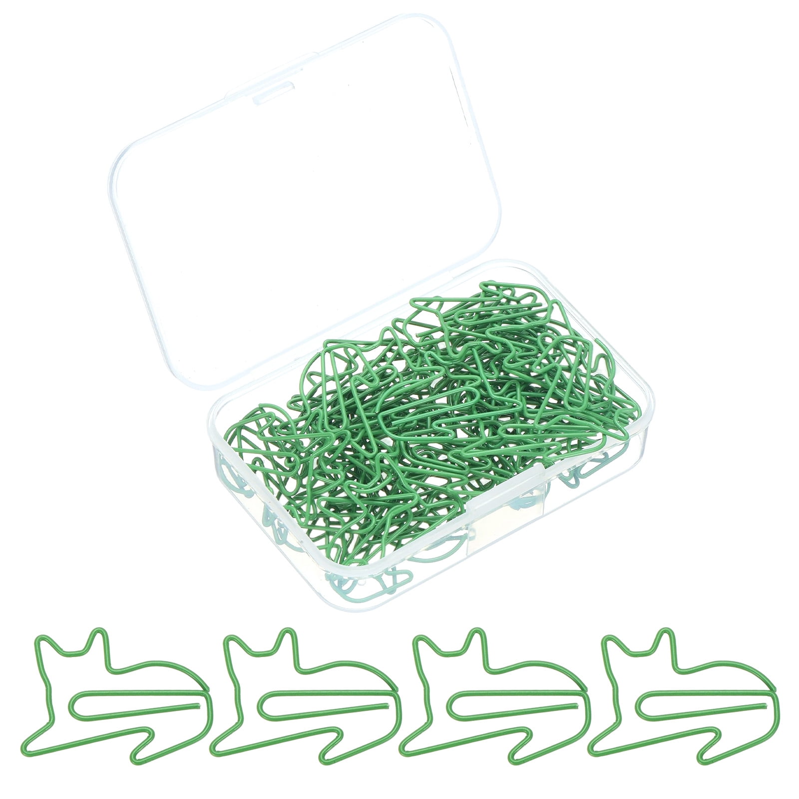50pcs Paper Clip, Cat Shape Paper Clip Small Cute Rust-Proof Metal ...