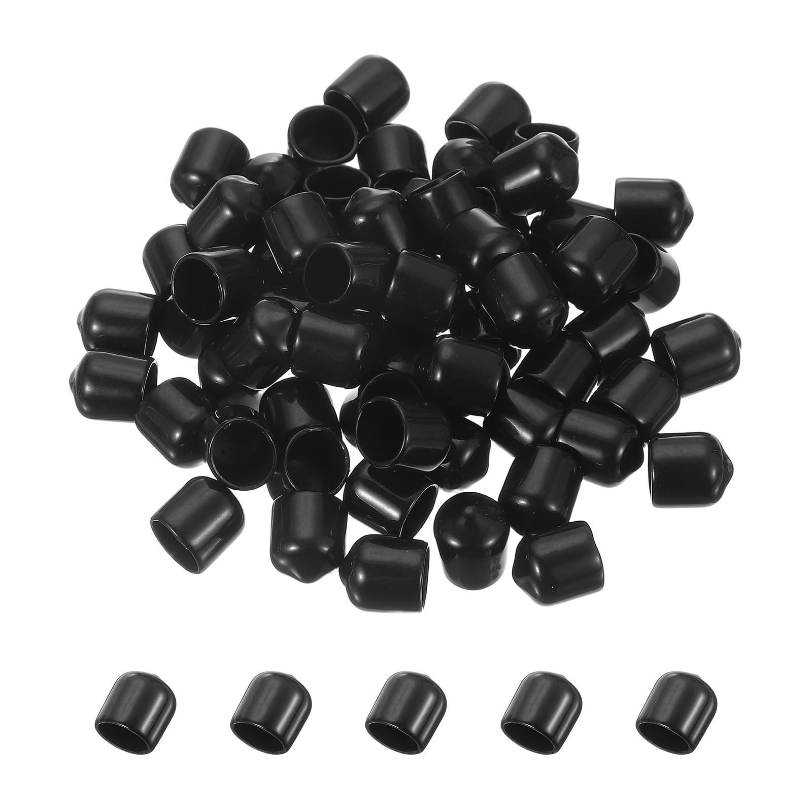 50pcs Pegboard Hooks Protector Rubber End Caps, Peg Board Hook Flexible ...