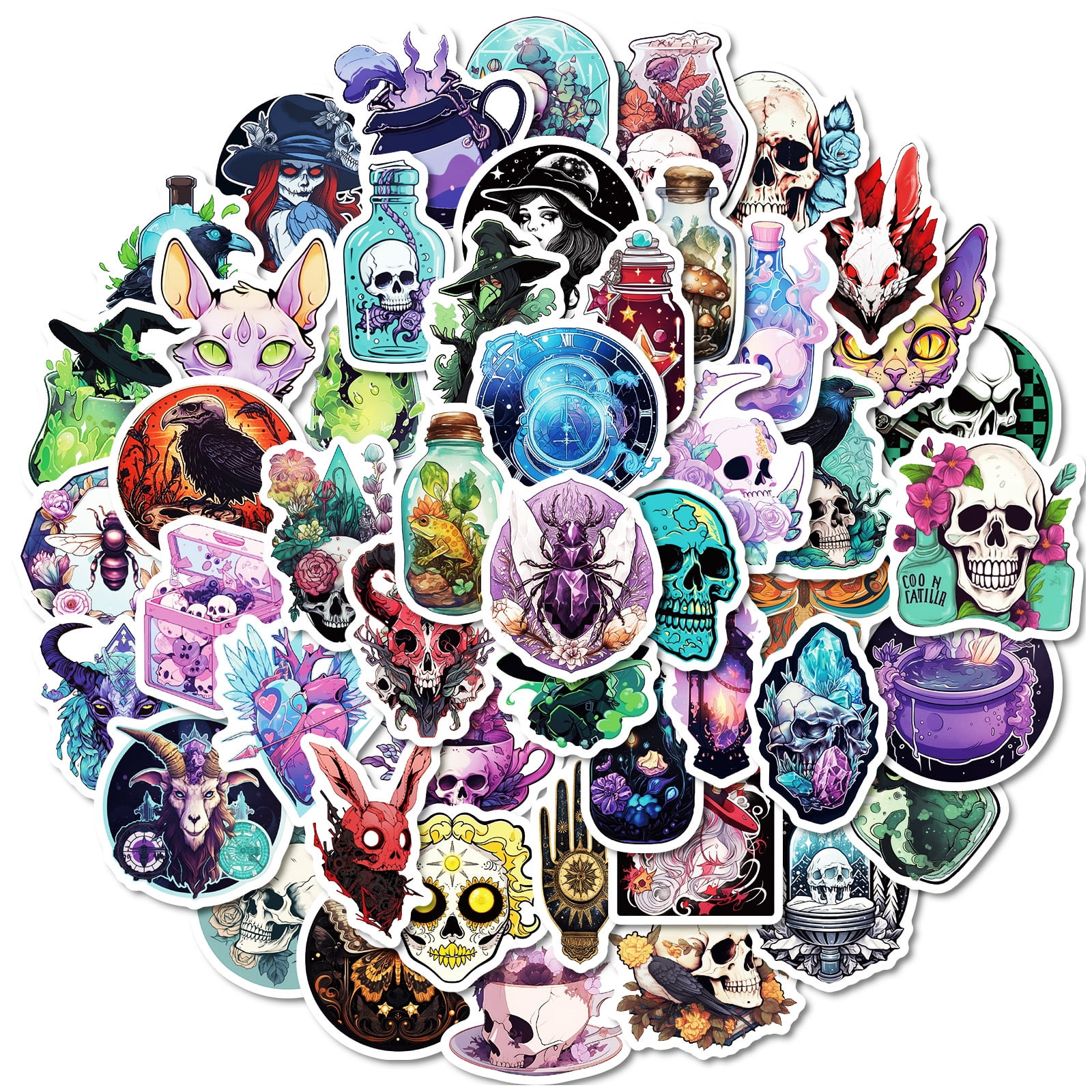 50pcs Personalized Graffiti Stickers Pp Material Stickers Waterproof ...