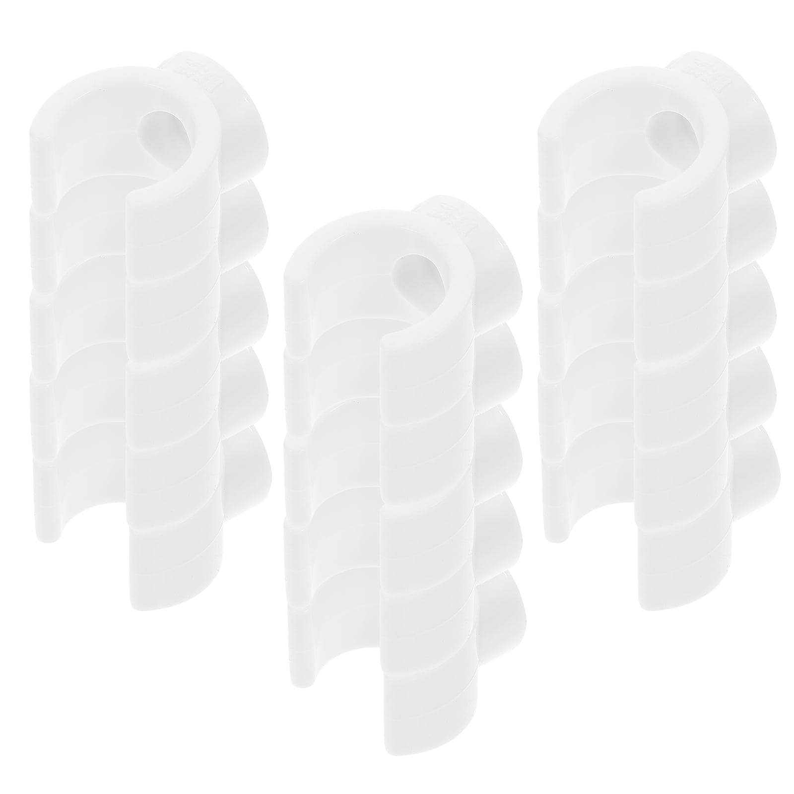 50pcs Pex Clips Pipe Hangers Clamps Pex Holder Pipe Support Plastic ...